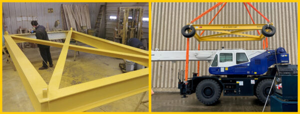 Custom Four Point Lifting Beam Project | Engineered Lifting Technologies